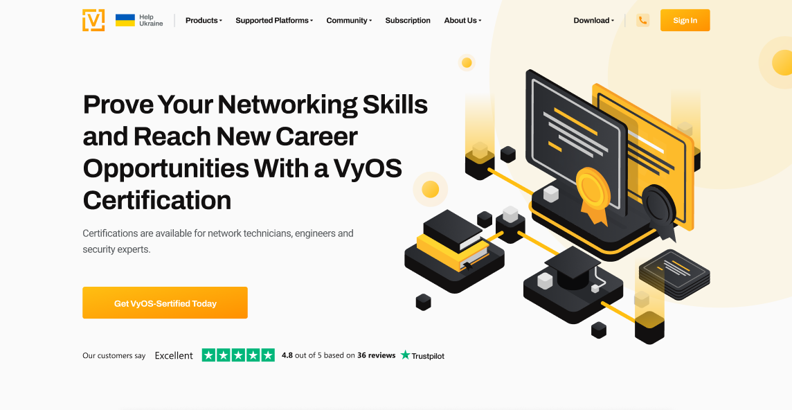 Certification – VyOS