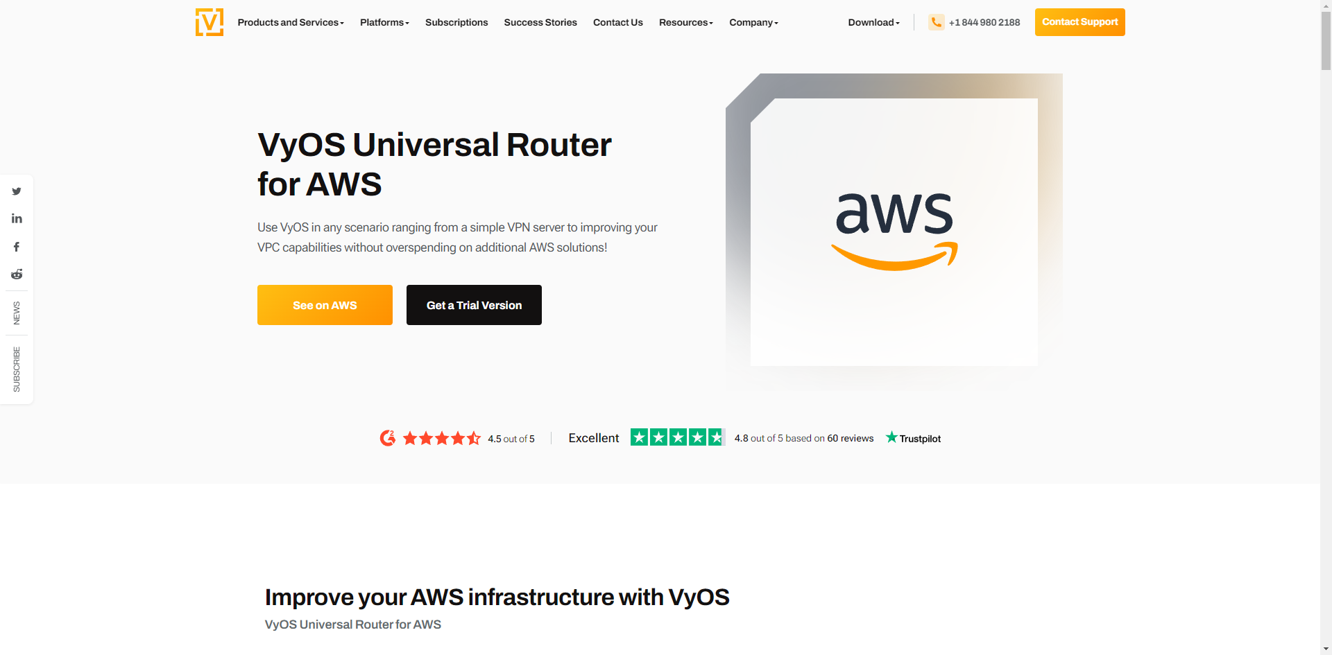 VyOS Universal Router for AWS - VyOS