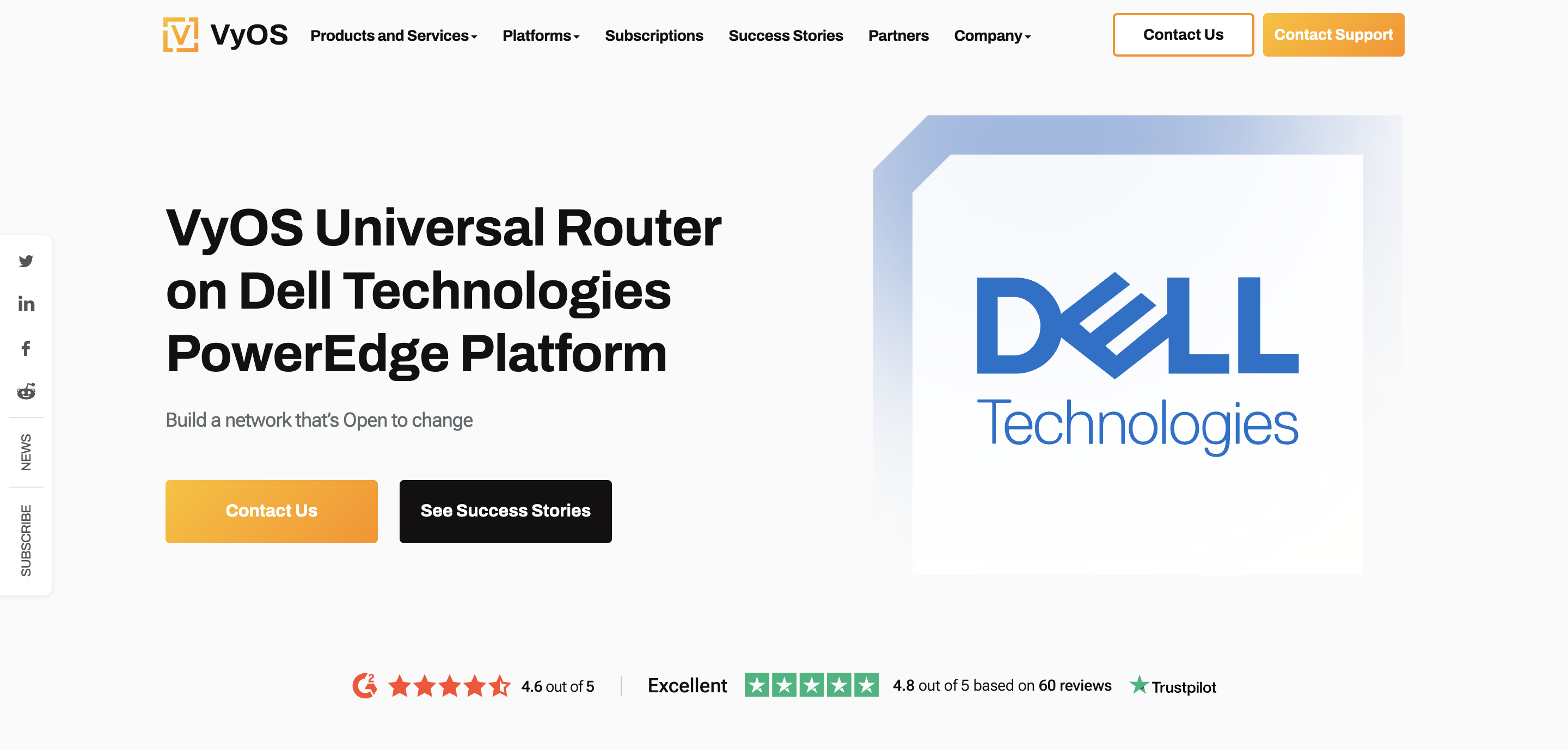 VyOS Universal Router on Dell Technologies PowerEdge Platform