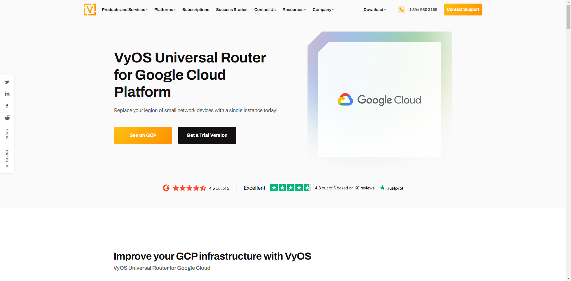 VyOS Universal Router on Google Cloud Platform - VyOS